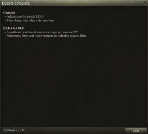 Downloads – AVS Mods